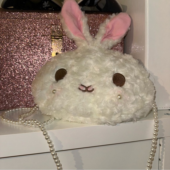 Bags | Bunny Crossbody Bag Fluffy Plush Rabbit Bag Easter | Poshmark